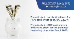 HSA/HDHP 2027 Limits - HRPro